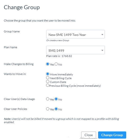 User details - Documentation - Jaze ISP Manager